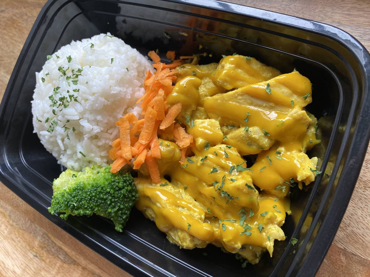 #5 Pechuga Honey Mustard con arroz jasmin - Fit N' Fresh Ponce